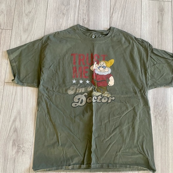 Disney | Shirts | Disney Doc Dwarf Shirt Xxl | Poshmark